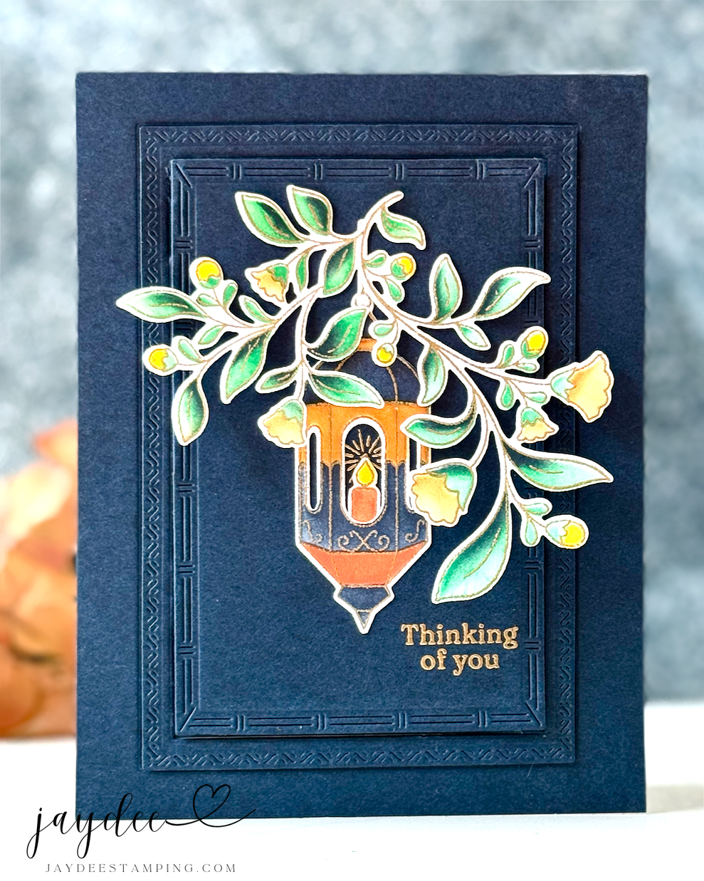 Pinkfresh Studio Lantern Botanicals for Time Out Challenge #300 ...